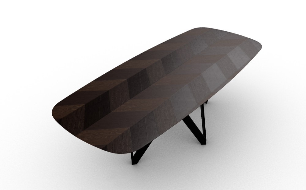 Calligaris Cartesio Wood Table